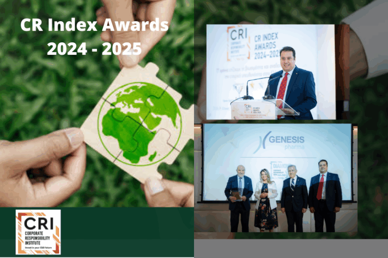 Nikos Avlonas at CR Index Awards 2025 for ESG Impact